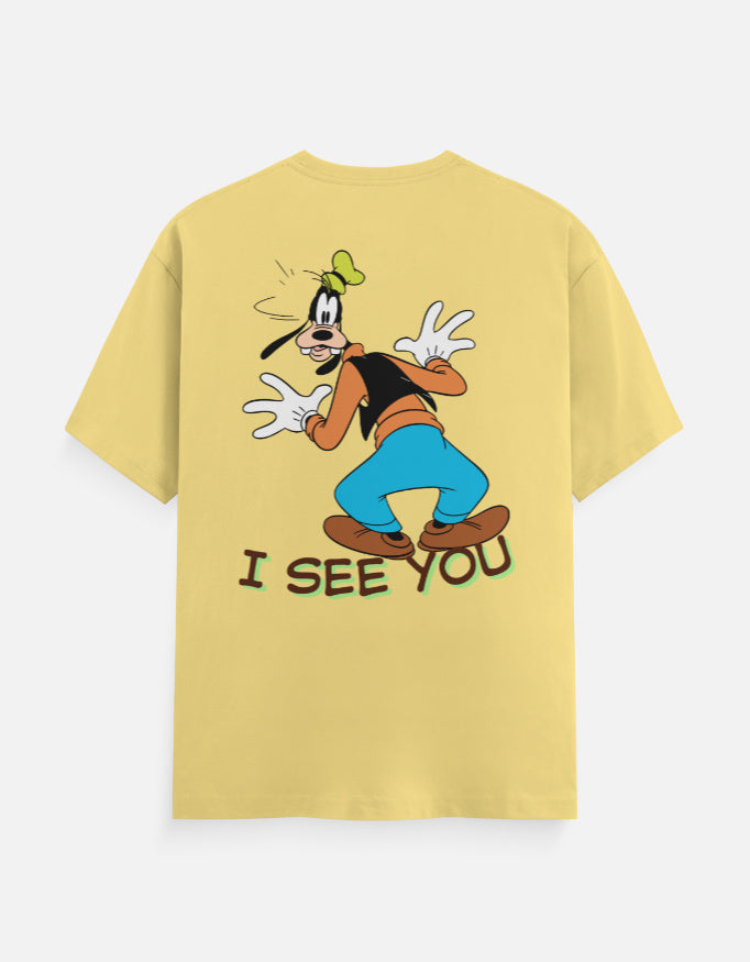 Goofy Back Printed Tee – DK Classic Fox