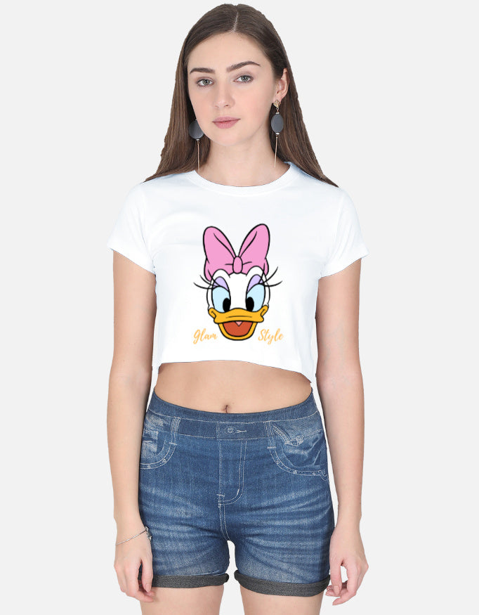 Glam Style Crop Top – DK Classic Fox