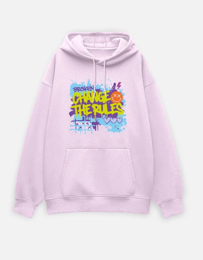 Change The Rules Oversized Hoodie – DK Classic Fox